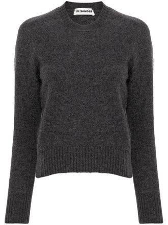 Jil Sander Melierter Pullover - Grau