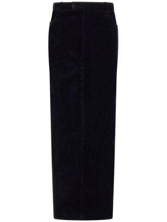 Saint Laurent Hose mit schmalem Schnitt - Schwarz
