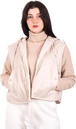Max Mara Femme, Vestes, Beige, Taille: 38 FR Levante Reversible Vest