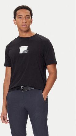 HUGO BOSS T-Shirt Stripe Zone 50548093 Schwarz Relaxed Fit