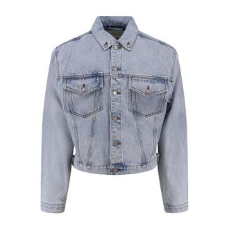Entire studios Shrunken Denim Jacket - - Jackets - Damen - Blau - XL