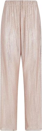 Alberta Ferretti Femme, Pantalons, Rose, Taille: 40 FR Micro Rhinestone Pant
