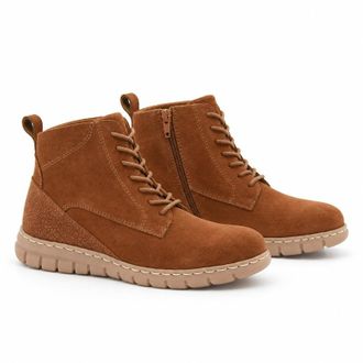 Purapiel Flache Stiefeletten Purapiel Bro17 braun