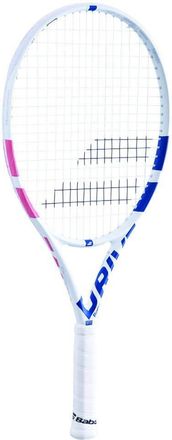 Babolat Pure Drive Junior 25 W Schl&auml;ger, Unisex, Jugendliche, Wei&szlig;, Einheitsgr&ouml;&szlig;e