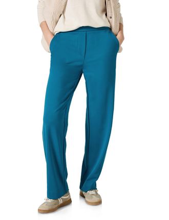 Cecil Damen B378176 Hose Im Loose Fit, Celestial Aqua Blue,XL / 30L