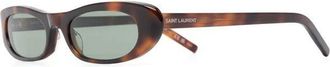 Saint Laurent Eyewear SL557SHADE002 Sunglasses - Brown