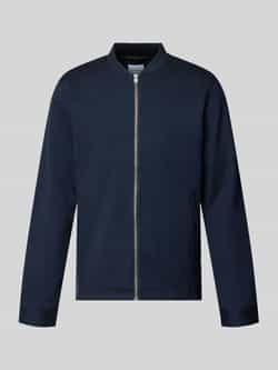 Lindbergh Regular Fit Sweatjacke mit Stehkragen