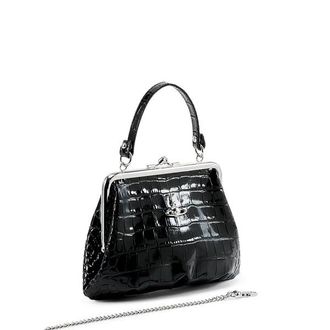 Vivienne Westwood Sac &agrave; main en cuir emboss&eacute;