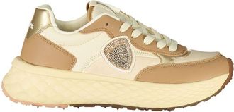 Blauer Brown Polyurethan Damen Sneaker