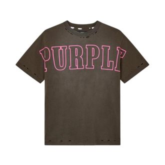 Purple Heavyweight Jersey Tee - - Tops - Herren - Gr&uuml;n - L