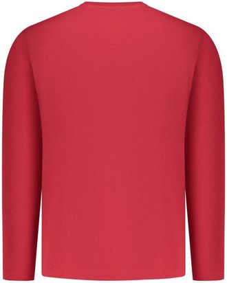 Pepe Jeans London T-Shirt Herren Langarmshirt Rot - Nachhaltige Baumwolle