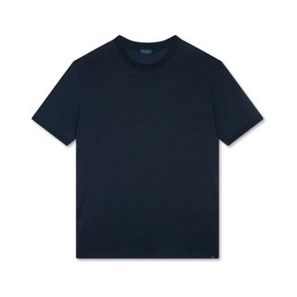 Paul & Shark Seiden-Baumwoll-T-Shirt - - Tops - Herren - Blau - XL