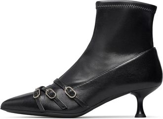 Loriblu Femme, Chaussures, Noir, Taille: 40 EU Bottines à brides en cuir nappa