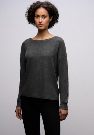 Street One Langarmshirt mit Glitzerdetails