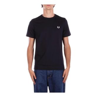 Fred Perry Homme, Tops, Bleu, Taille: XL T-shirt et Polo bleus avec logo