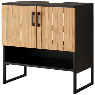Vicco Meuble sous lavabo Vayra, Bambou, 60x65.5cm, Vicco