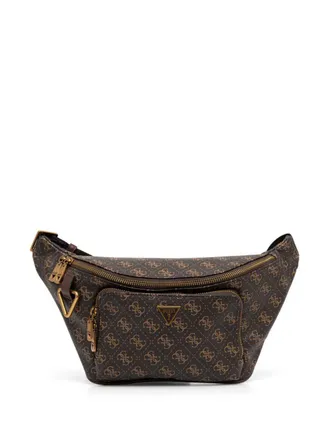 Guess Co sac banane Milano 4G - Noir