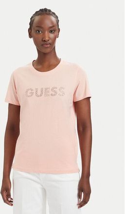 Guess T-Shirt W6GI15 K3035 Korallenfarben Regular Fit