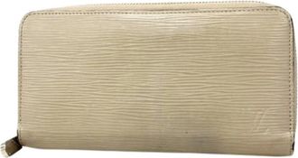 Louis Vuitton unisex, Pre-owned, Beige, Taille: ONE Size Portefeuille en tissu Pre-owned
