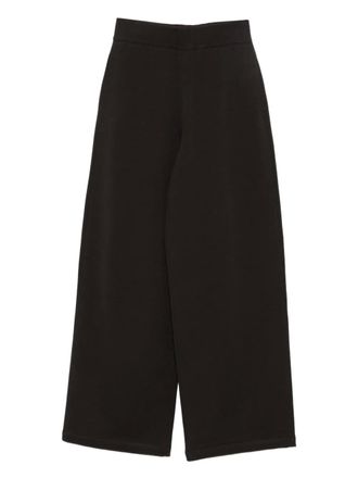 Christophe Lemaire Weite High-Waist-Hose - Braun