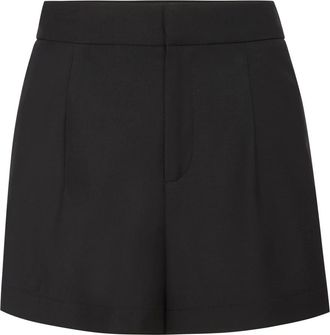 Philipp Plein Femme, Shorts, Noir, Taille: 42 FR Stretch Wool Shorts