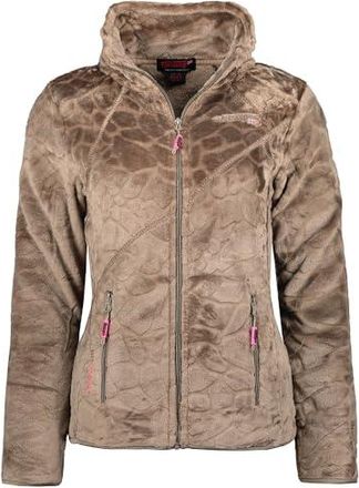 Geographical Norway Univers Lady Polaire Chaude Femme Chaude Fermeture Zip - Veste Automne Hiver Printemps Chaud Femmes - Longues Manches Pull Fourrure Doux Confort Outdo