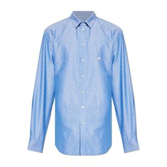 Moschino Gemustertes Hemd - - Shirts - Herren - Blau - S