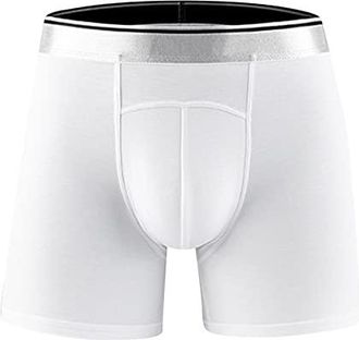 Generic Boxer pour homme - Taille moyenne - Couleur unie - Taille &eacute;lastique - Short r&eacute;tro sans &eacute;tiquette qui gratte - Sous-v&ecirc;tements confortables - Coupe id&eacute;a