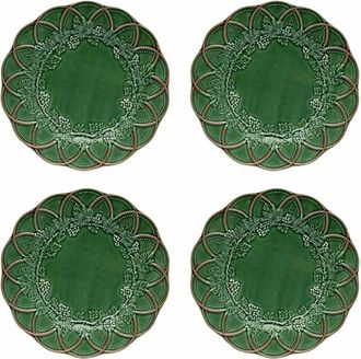 Bordallo Pinheiro Dinner Plate - Set 4 - Woods