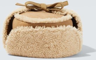 Visvim Chapeau Open Car en shearling et coton