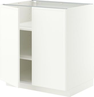 IKEA METOD Unterschrank m B&ouml;den/2T&uuml;ren