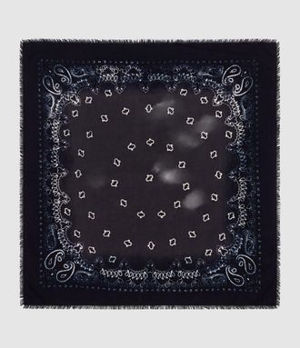 Destin Foulard Jil Quadra Black/Mud