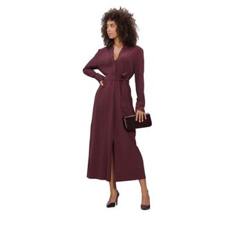 JapanTKY Rasy Maxikleid - - Dresses - Damen - Braun - M