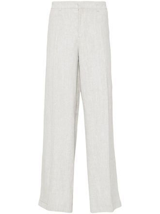 Misbhv pantalon à coupe droite - Gris