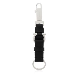 Ferragamo Gancini Keyring - - Accessories - Herren - Schwarzk - ONE SIZE
