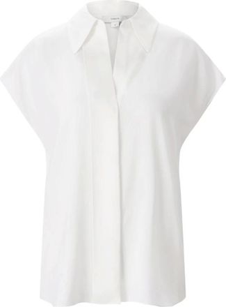 Vince Femme, Blouses et Chemises, Blanc, Taille: 38 FR Chemises