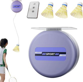 Generic Badminton Rebound Trainer - Single Badminton Trainer Badminton Training Equipment Badminton Rebound Training Equipment Kinder Individ Training Equipme