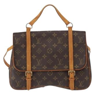 Louis Vuitton Sac &agrave; main vintage en toile Pre-owned - Femme - Pre-owned - Brun - Taille: ONE Size