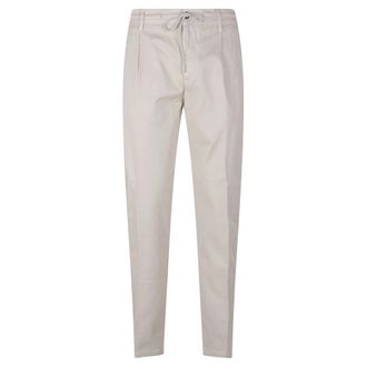 Eleventy Homme, Pantalons, Beige, Taille: W32 Pantalon &agrave; Cordon de Serrage