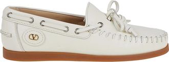 Valentino Garavani Homme, Chaussures, Beige, Taille: 44 EU Palm Avenue Boat Shoe