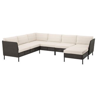 IKEA VITTSK&Auml;R 5er-Modulecksofa