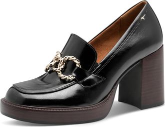 Tamaris Damen Slipper Vegan schwarz 38