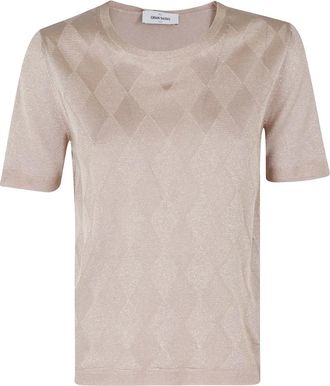 Gran Sasso Femme, Pulls, Beige, Taille: 42 FR Pull Ras du Cou