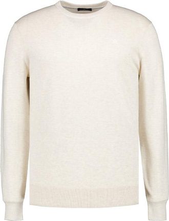Hackett Herren Pullover wei&szlig; unifarben