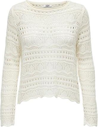 Jacqueline de Yong Pull en Maille JDYSUN Pull en Maille Eggnog S Eggnog S