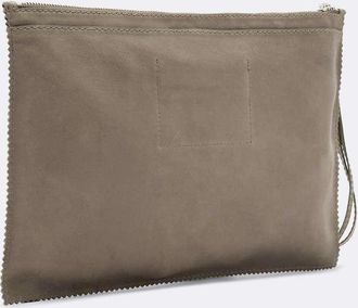 AllSaints Siloh grande pochette gris brumeux