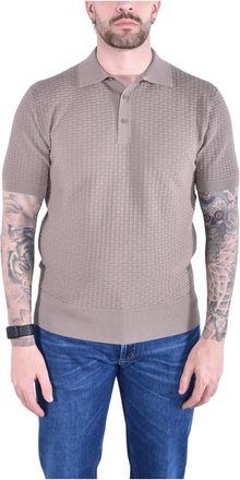KANGRA Homme, Tops, Brun, Taille: S Polo Chemises