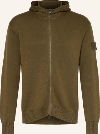 Stone Island Strickjacke Ghost gruen