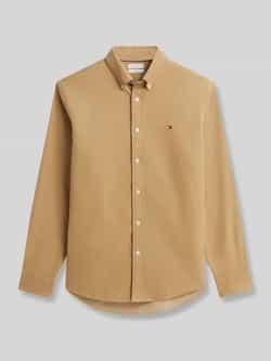 Tommy Hilfiger Regular Fit Freizeithemd aus reiner Baumwolle