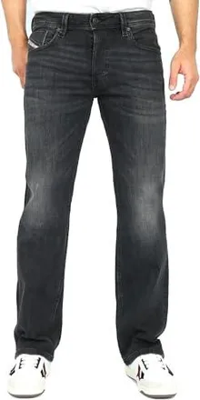 Diesel Larkee-X Jean coupe droite pour homme, bleu, noir, gris, taille : W33, couleur : RB063 noir, longueur : L32, Noir, 33W / 32L